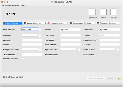 Creation Html Desctop App For Windows Macos And Linux Tuesday JS Visual Novel Engine By Kirill