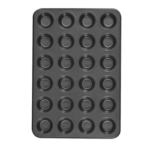 Brandclub Mainstays 24 Cup Nonstick Mini Muffin And Cupcake Pan 19