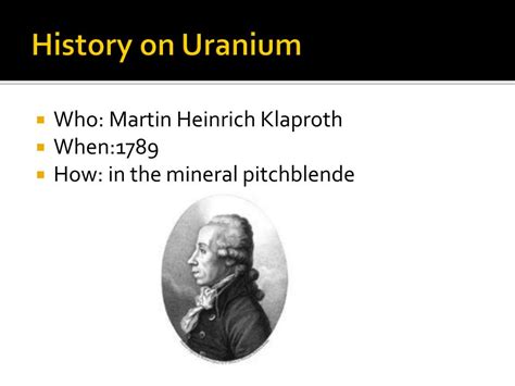 Ppt Uranium Powerpoint Presentation Free Download Id1924638