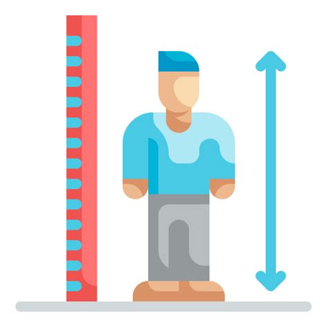 Height Wanicon Flat Icon