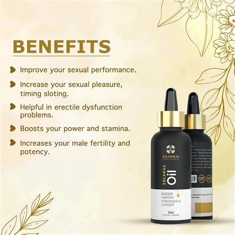 Kaamraj Enlarge Penis Massage Oil Helps To Hard Erection Every Time