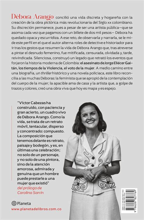 Débora Arango De Perfil Víctor Daniel Cabezas Planetadelibros