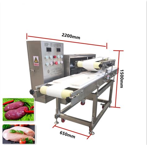 Full Automatic Commercial Pork Slicing Machine Prok Process Machine
