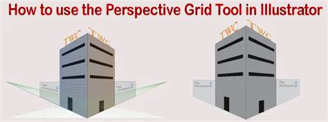 How To Use The Perspective Grid Tool In Illustrator