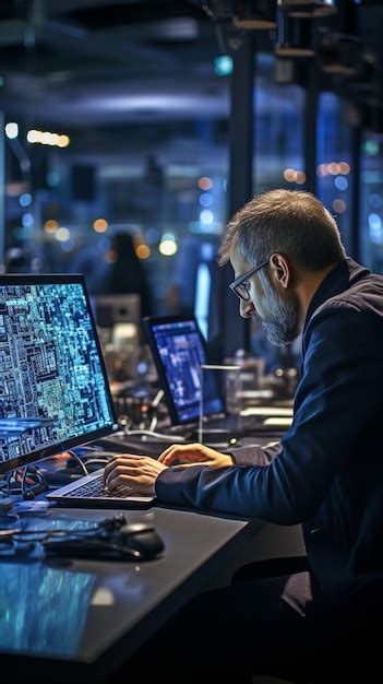 Premium Ai Image Computers Industry Software Project