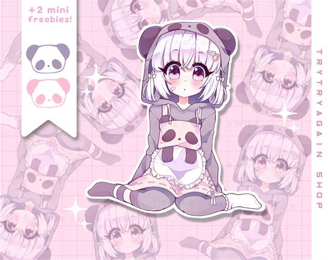 Ragazza Panda Anime Carina Chibi Pagina 3 Foto Arte Carina Ispirata