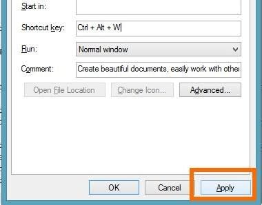 How To Create Shortcut Keys To Any Application Windows OS Web Tech Tips