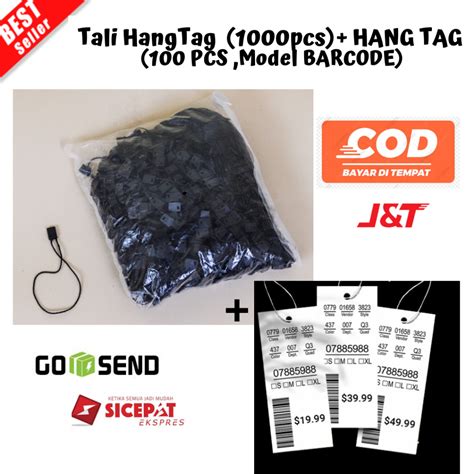 Jual [bayar Di Tempat] Paket A2 Tali Hangtag Isi 1000pcs Hang Tag