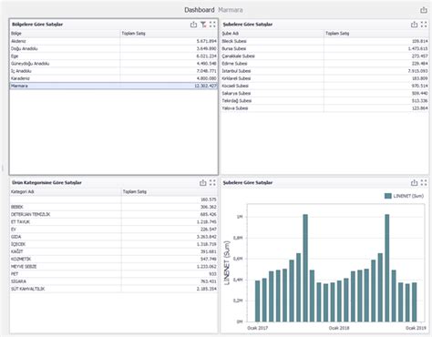 devexpress dashboard ve sql server da büyük veri ile dashboard