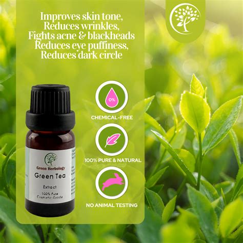 Green Tea Extract Skincare Green Herbology