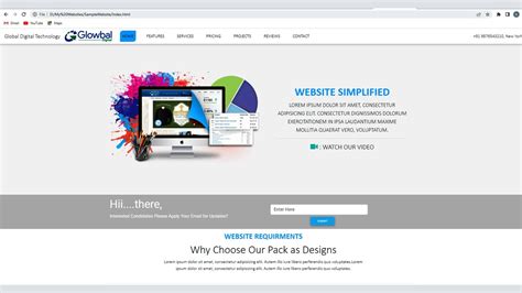 Create Simple Website With Html Css Bootstrap5 And Animation Step By Step Learn For Beginners