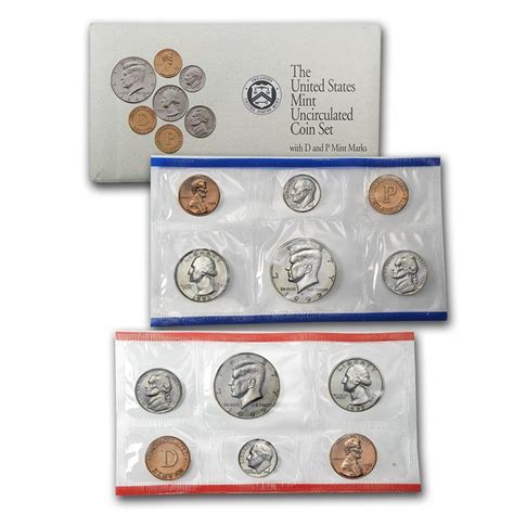 1992 Us Mint Uncirculated Coin Set P And D U92 10 Coin Set For Sale
