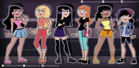 Dp Grown Ups Girls By Amethyst Ocean Nickelodeon Cartoons Old Cartoons Cartoon Crossovers