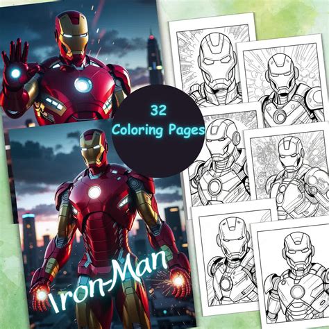 Marvel Iron Man Coloring Pages
