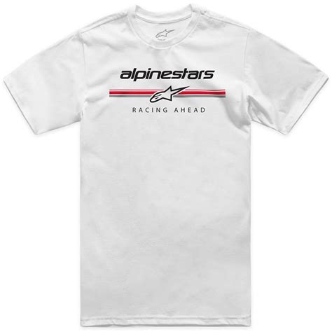Alpinestars T Shirt Betteryet Weiß Maciag Offroad