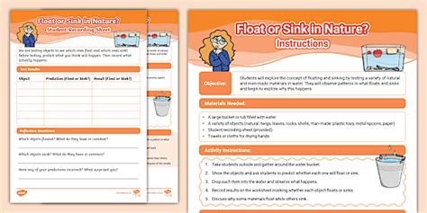 Stem Outdoors Float Or Sink In Nature