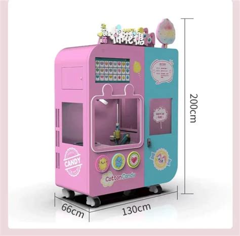 Commercial Cotton Candy Machine Automatik Candy Cotton Candy Floss Vending Machine Candy Floss