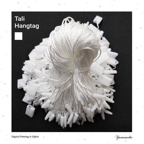 Jual Tali Hangtag Benang Nylon 1set 200pcs Ready Stock Shopee Indonesia