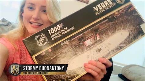 Stormy Buonantony Shows Off Her Puzzle Skills — Vgk Lifestyle