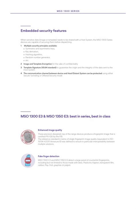 Mso1300e3 2m Usb Morpho Mso1300 E3 Rd L1 Biometrics For Aeps With 1yr