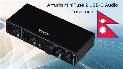 Arturia Minifuse 2 Usb C Audio Interface Price In Nepal Rnr Music House