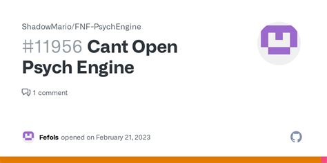 Cant Open Psych Engine · Issue 11956 · Shadowmariofnf Psychengine · Github