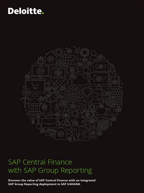Deloitte Sap Central Finance Paper Pdf Enterprise Resource
