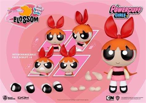 Powerpuff Girls Dynamic 8ction Heroes Action Figure 1 9 Blossom 14cm