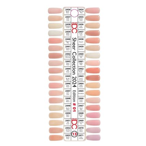 Dnd Dc 059 Sheer Pink Sheer Nails Pink Gel Nails Gel Nails