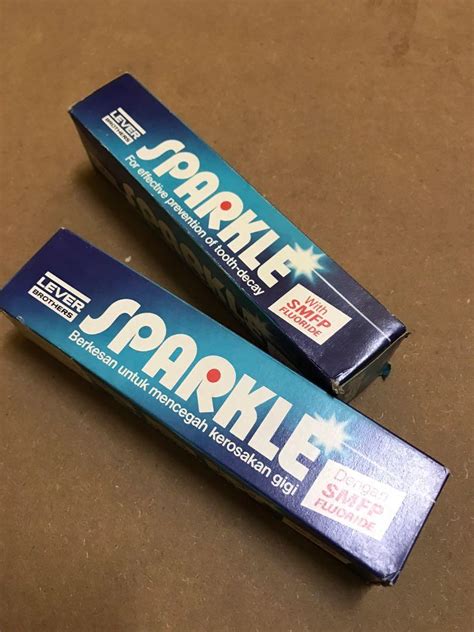 Vintage Toothpaste Sparkle 80s90s Hobbies And Toys Collectibles
