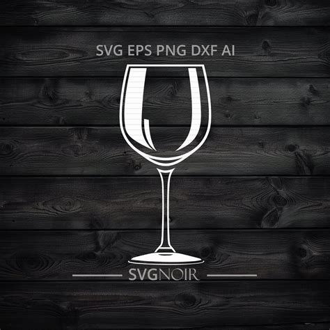 Wine Glass Svg Png Eps Dxf Svg Ai Etsy