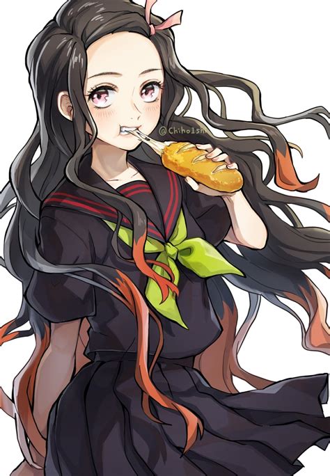 Kamado Nezuko Kimetsu No Yaiba And 1 More Drawn By Shinishi Chiho