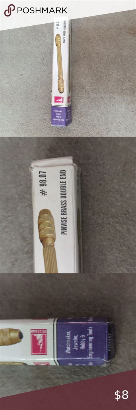 Brass Double End Pinvise For Twisting And Braiding Wire