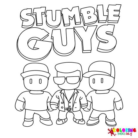 20 Stumble Guys Coloring Pages Free Printable Pdf And Online Coloring