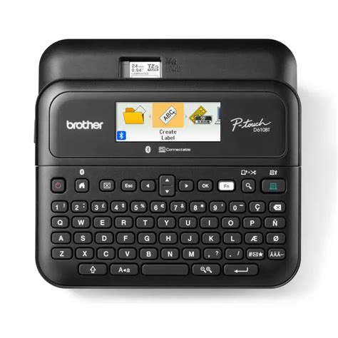 Brother Pt D610bt Bluetooth With Colour Lcd Label Printer