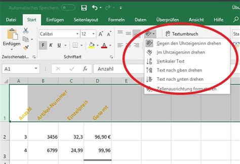 Wie Kann Ich In Excel In Einer Zeile Untereinander Schreiben