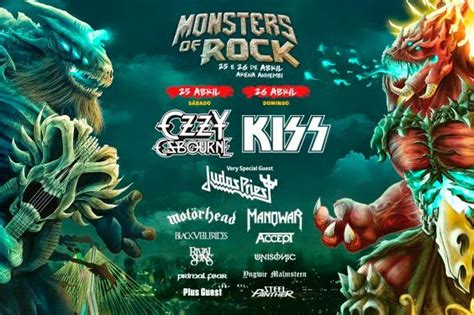 Monsters Of Rock LlevarÁ A Brasil Un Glorioso Cartel Protagonizado Por