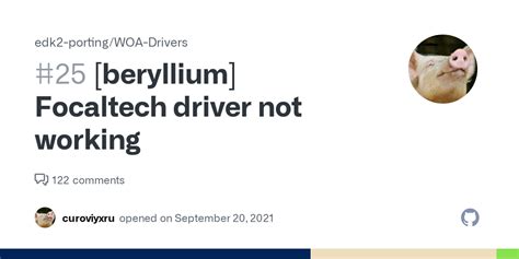 Beryllium Focaltech Driver Not Working · Issue 25 · Edk2 Portingwoa Drivers · Github