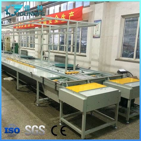 Automatic Double Speed Chain Turntable Assembly Line Double Speed Chain