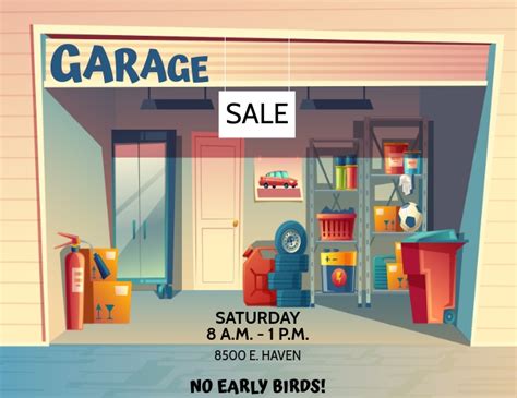 Copy Of Garage Sale Postermywall