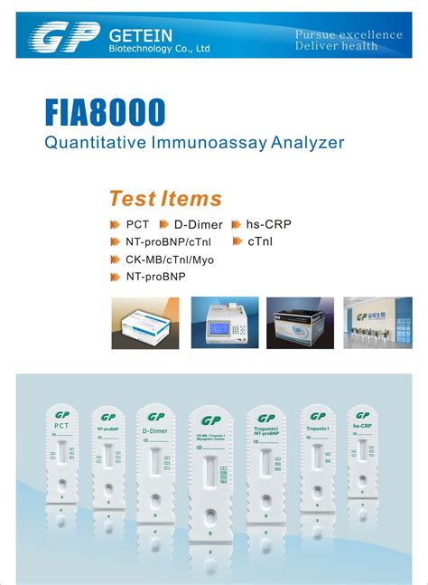 Fia8000 Quantitative Immunoassay Analyzer Tradekorea