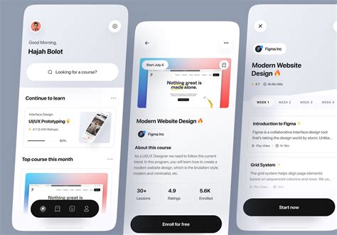 Online Course Mobile App