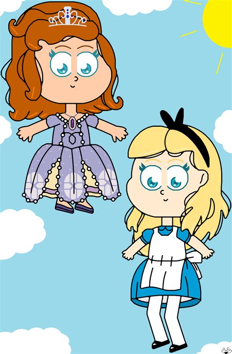 Sofia And Alice Paradressing By Arwenthecutewolfgirl On Deviantart