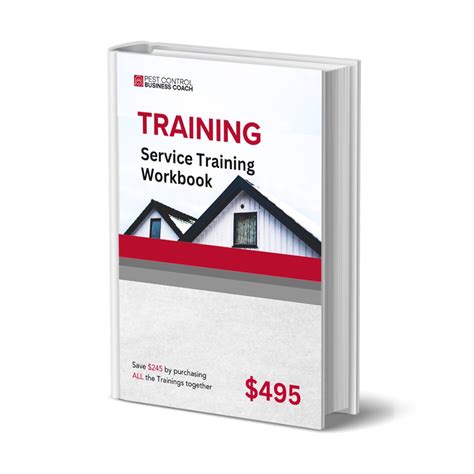 Training Service Training Workbook Pest Control Business Coach