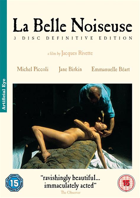 La Belle Noiseuse Uk Dvd Emmanuelle Béart Lenin Imports