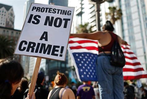 Trumps Immigration Crackdown Sparks Protests Rallies