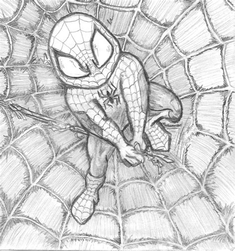 Spiderman Web Drawing 1 By Mrcoggsworth On Deviantart