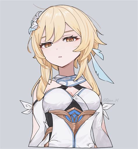 Lumine Genshin Impact Drawn By Q Oshikuraq Danbooru