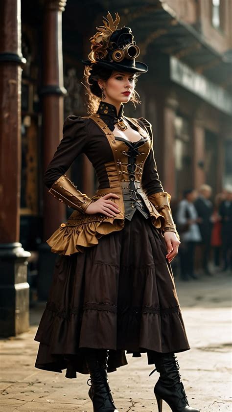 Épinglé Sur Steampunk Femme