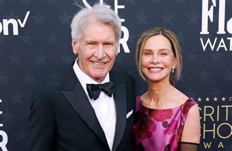Calista Flockhart Und Harrison Ford Spielen Sich Witzige Streiche